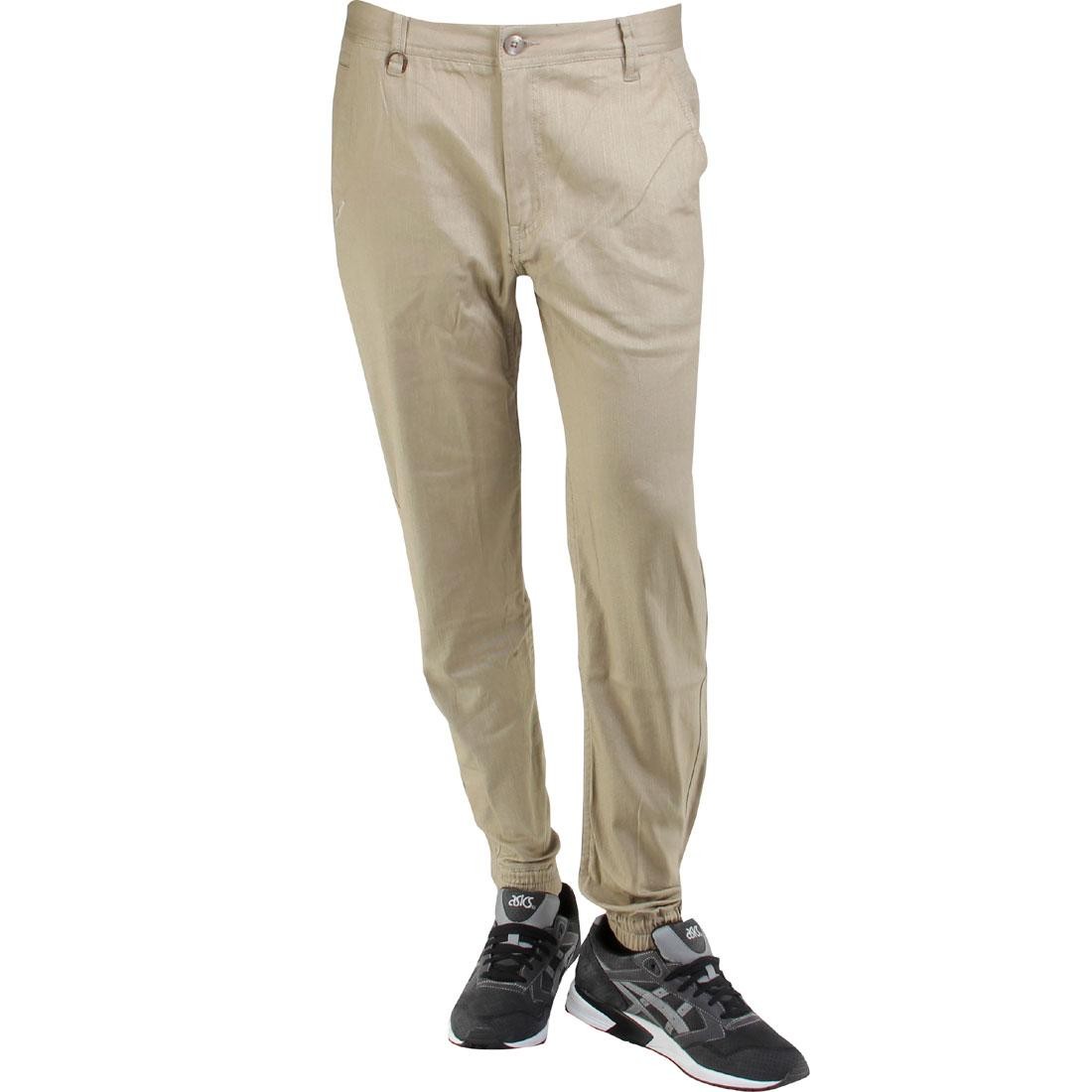 Publish Newkirk Slub Stretch Twill Jogger Pants Tan