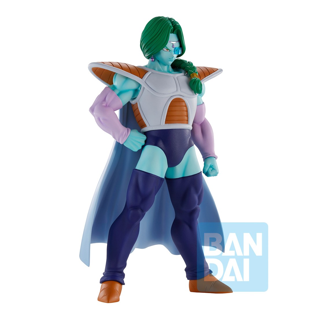 bandai ichibansho dragon ball z army frieza zarbon figure green