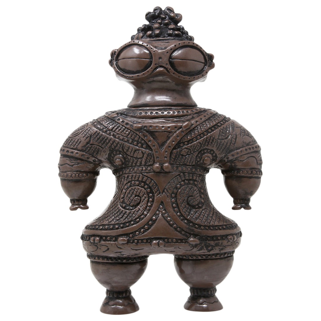 Medicom Marmit Shakoki-Dogu Sofubi Figure brown