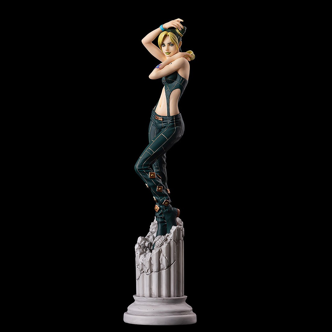 sentinel jojo's bizarre adventure jolyne cujoh figure pen green