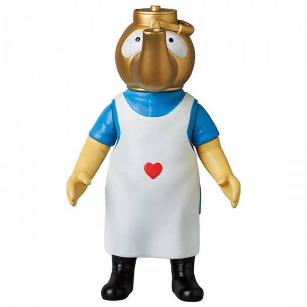 Medicom Ganbare!! Robocon Robopu Sofubi Figure white