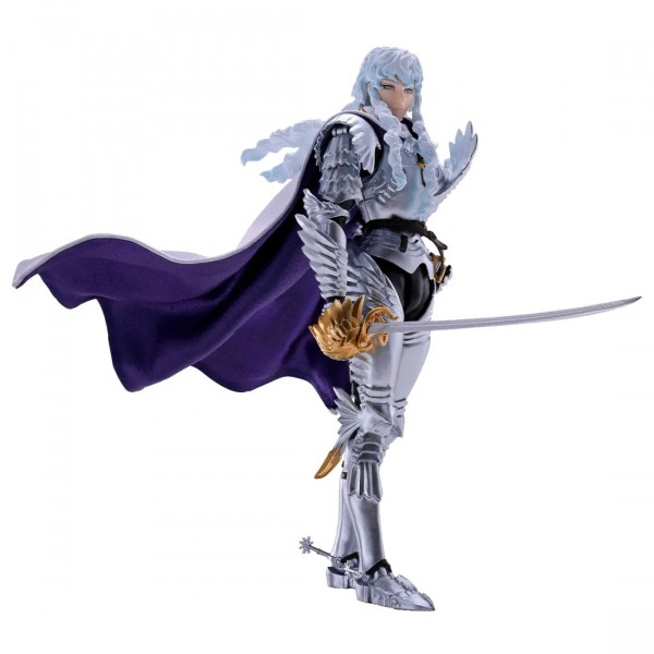 Bandai S.H.Figuarts Berserk Griffith Hawk Of Light Figure silver