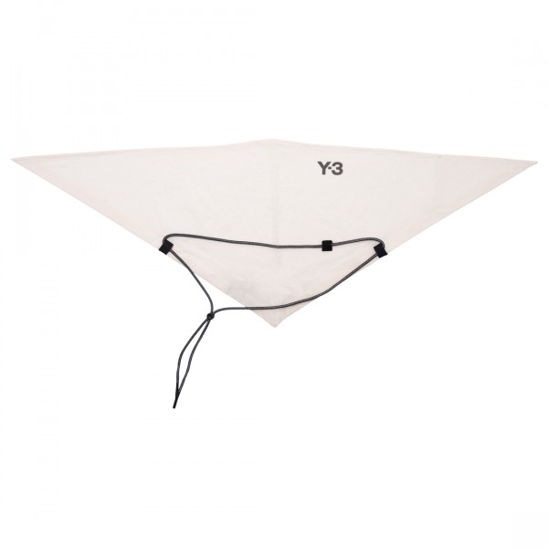 Adidas Y-3 Reflective Bandana white undyed