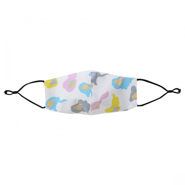 A Bathing Ape Def Camo Mask white