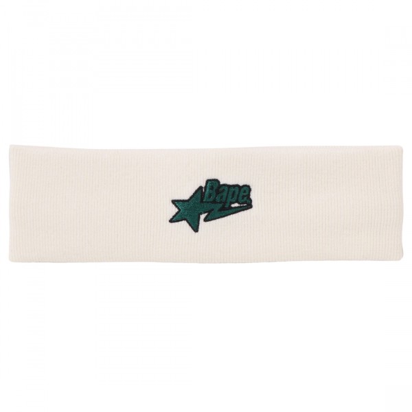 A Bathing Ape Bape Sta Headband white