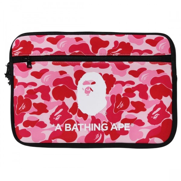 A Bathing Ape ABC Camo 13 Inch PC Case pink