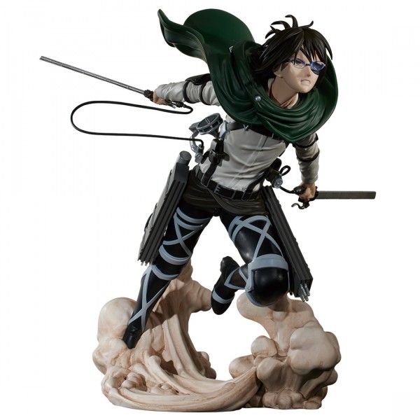 preorder bandai ichibansho attack on titan rumbling hange zoe figure black