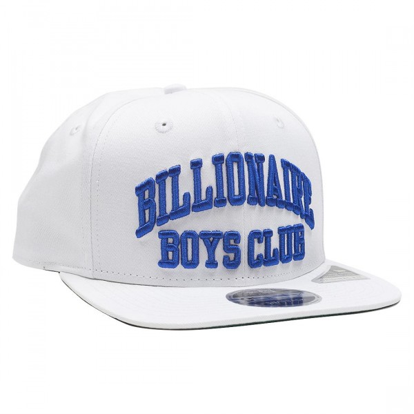 Billionaire Boys Club Bent Snapback Cap white