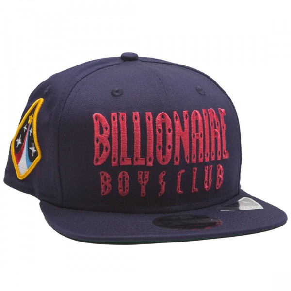Billionaire Boys Club Straight Snapback Cap blue