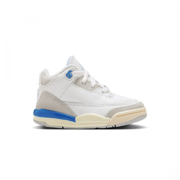 jordan toddlers jordan 3 retro summit white hydrogen blue legend blue