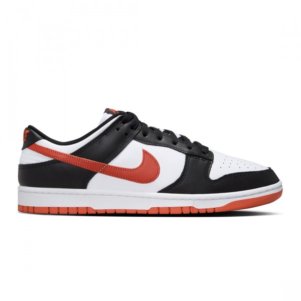 nike men dunk low retro white dragon red black