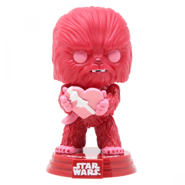 Funko POP Star Wars Valentines - Chewbacca pink