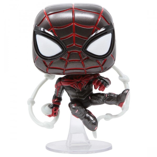 Funko POP Games Marvel Spider-Man Miles Morales - Miles Morales ...
