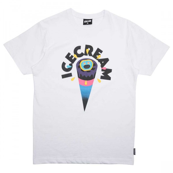 Ice Cream Men Nostalgia Tee white