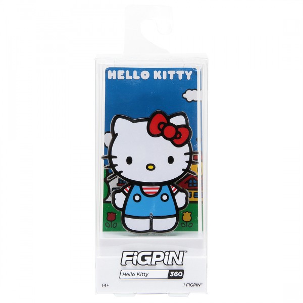 figpin sanrio hello kitty #360 blue red