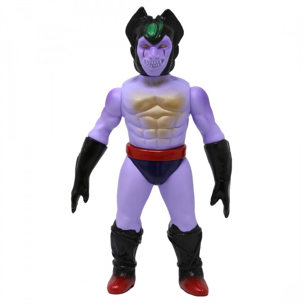 medicom devilman frenzy purple sofubi figure purple