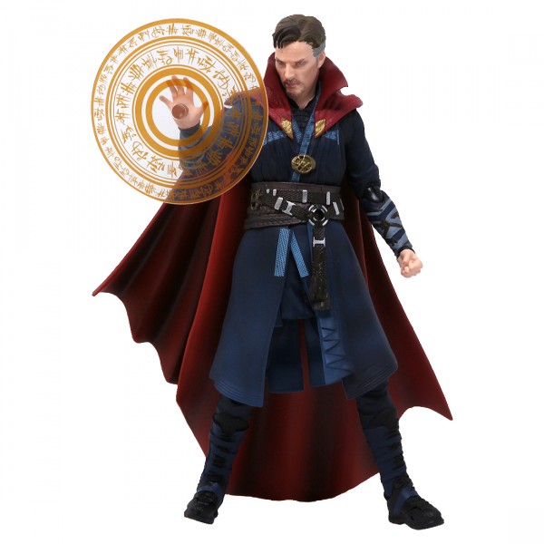 Bandai S.H.Figuarts Doctor Strange And Burning Flame Set Figure navy
