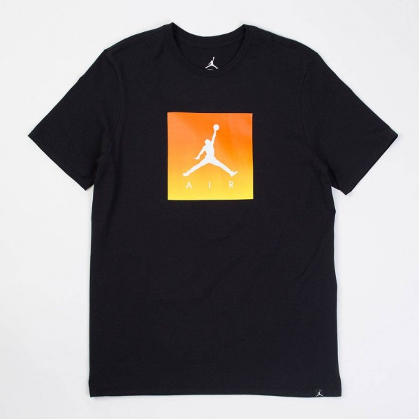 jordan men jordan sportswear like mike jumpman air tee black