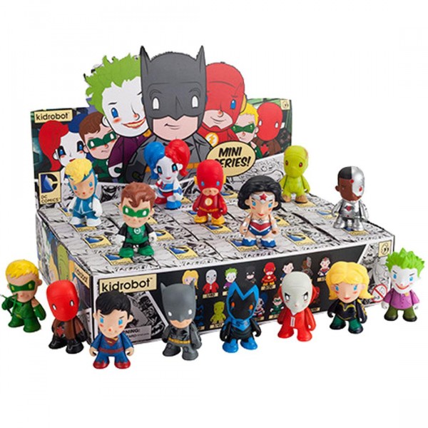 Kidrobot x DC Universe 3 Inch Mini Series Figure - 1 Blind Box 1 blind box