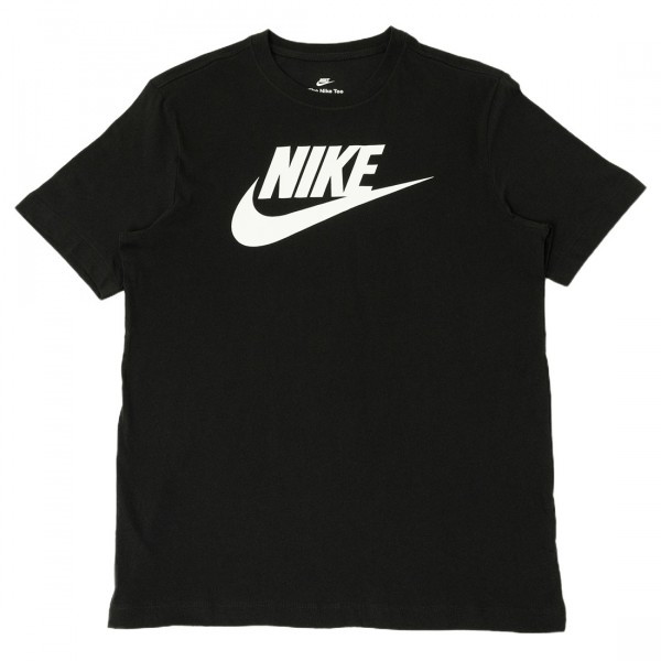 nike men sportswear tee black white