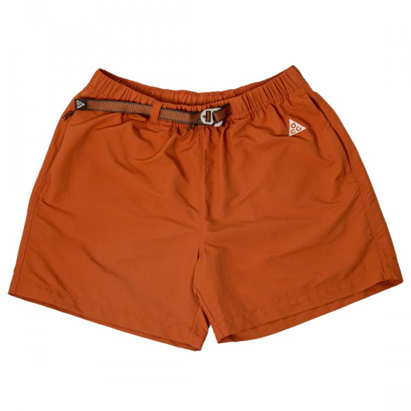 nike men acg shorts rust oxide ironstone summit white