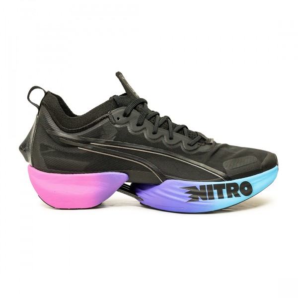 Puma Men Fast-R Nitro Elite Sunset black luminous blue electric orchid