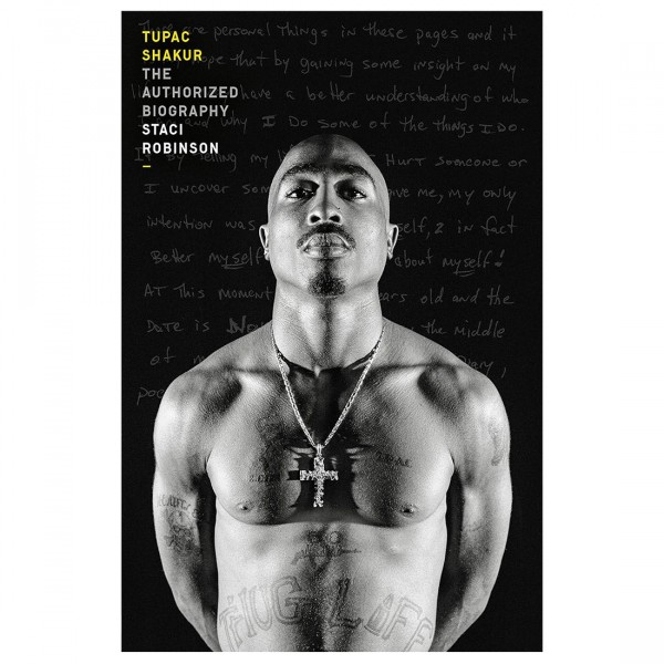 Tupac Shakur Book black