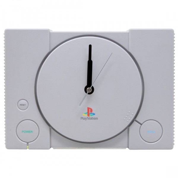 FuRyu PlayStation One Wall Clock gray