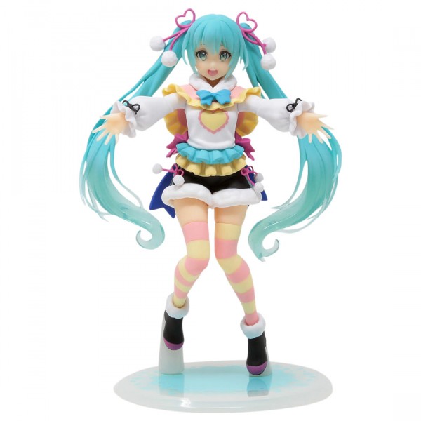 Taito Hatsune Miku Winter Ver. Figure blue