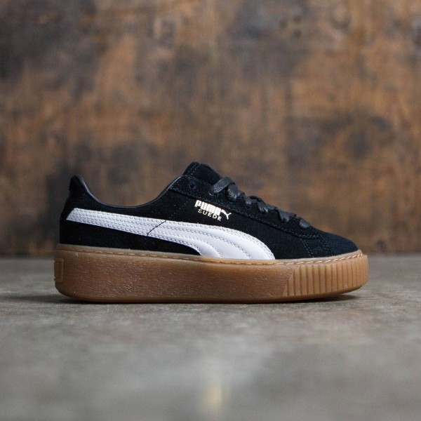 Puma Women Suede Platform black