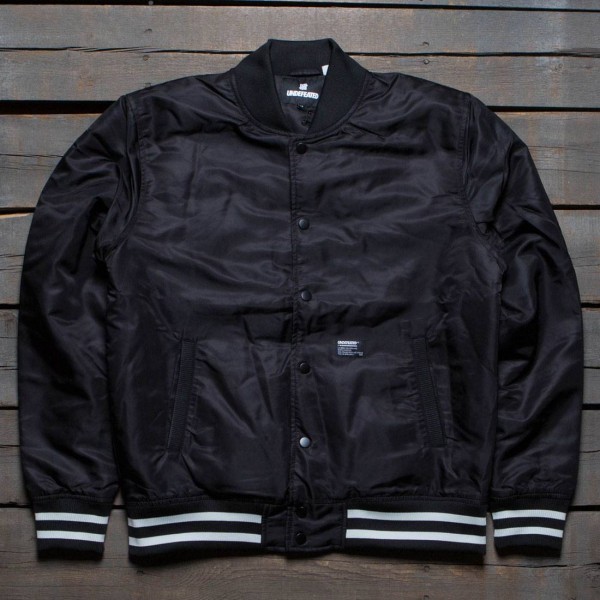 Undefeated Men 5 Strike Stadium Jacket black