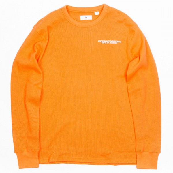 Undefeated Men UNDFTD Thermal Sweater orange