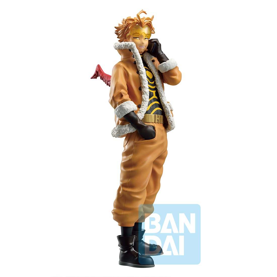 bandai ichibansho my hero academia hawks will figure brown
