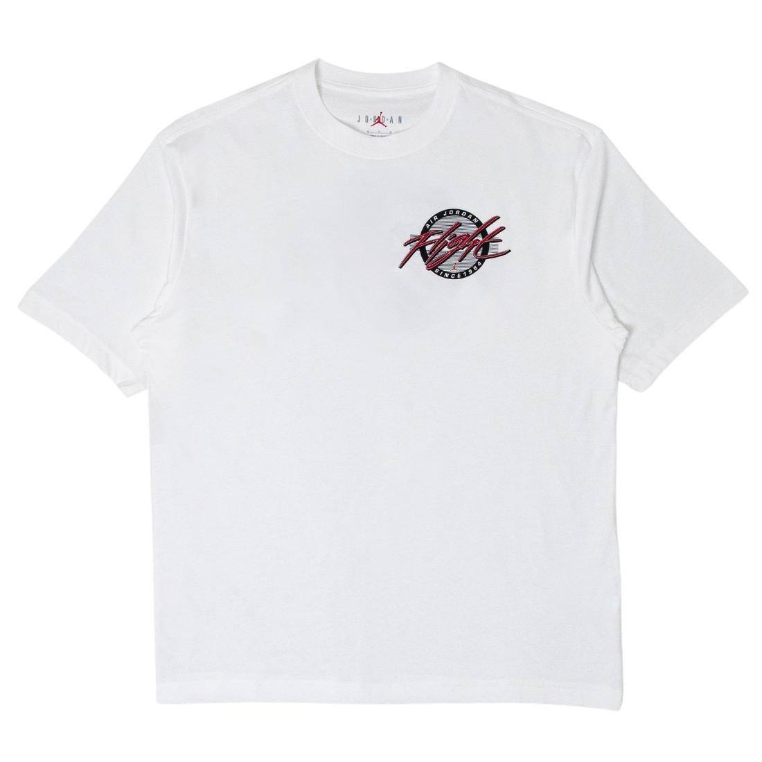 jordan men jordan flight tee white