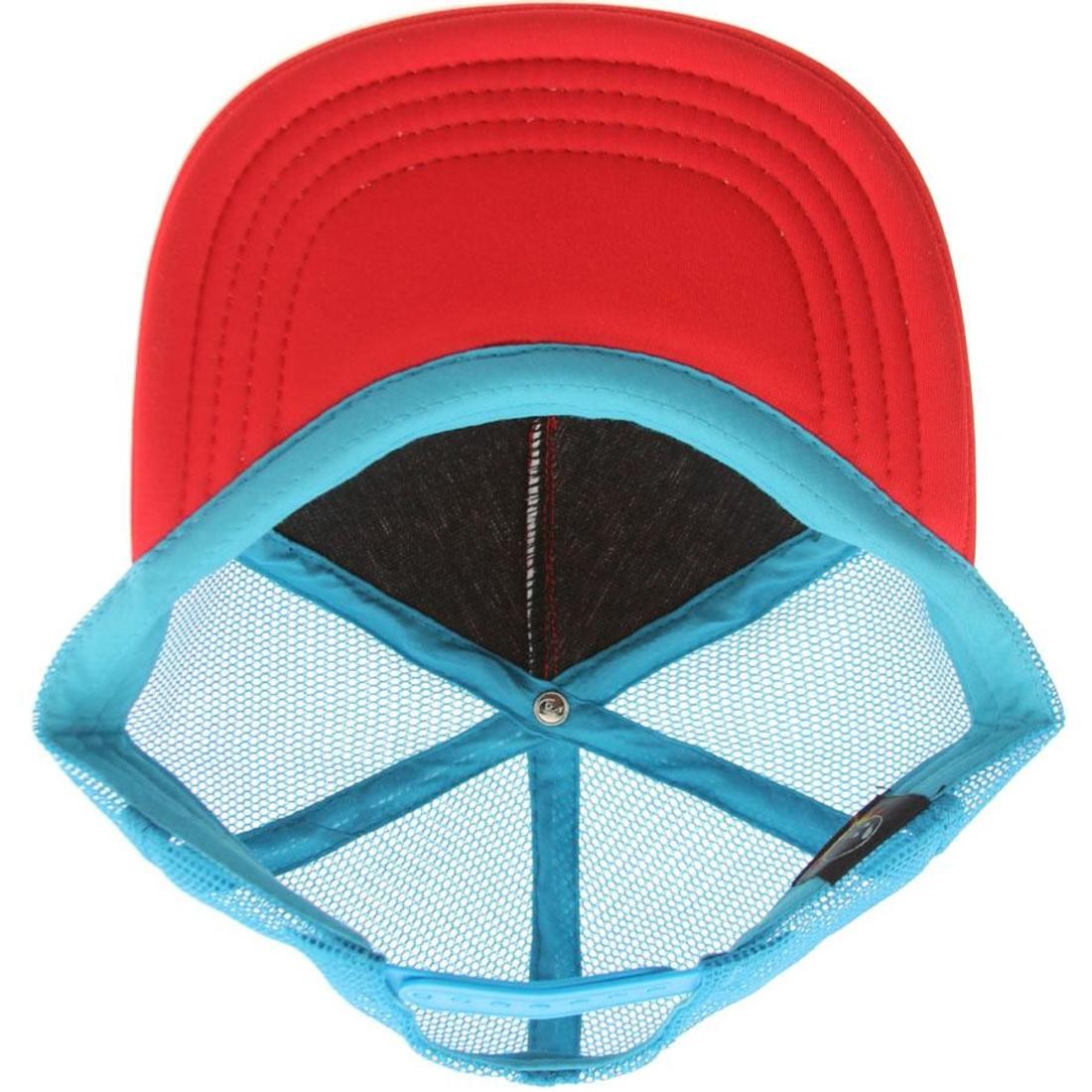 The Hundreds Forever Truckin Snapback Cap (red / blue)