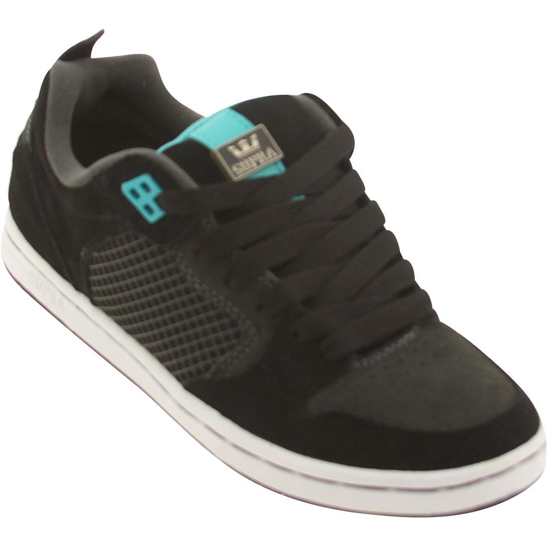Supra Cruizer (black / grey / turquoise suede)