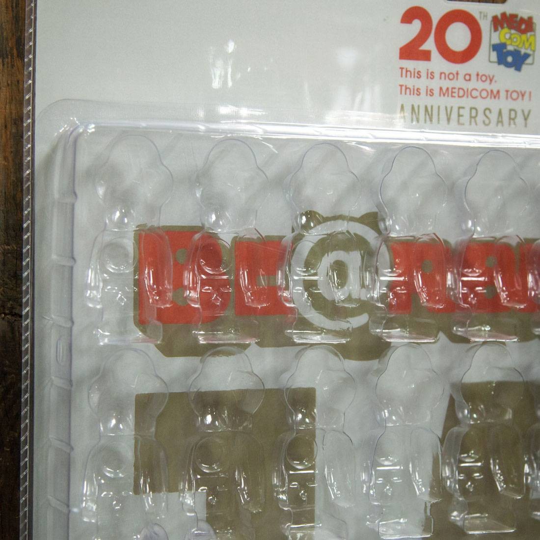 Medicom Bearbrick Display Blister Board white