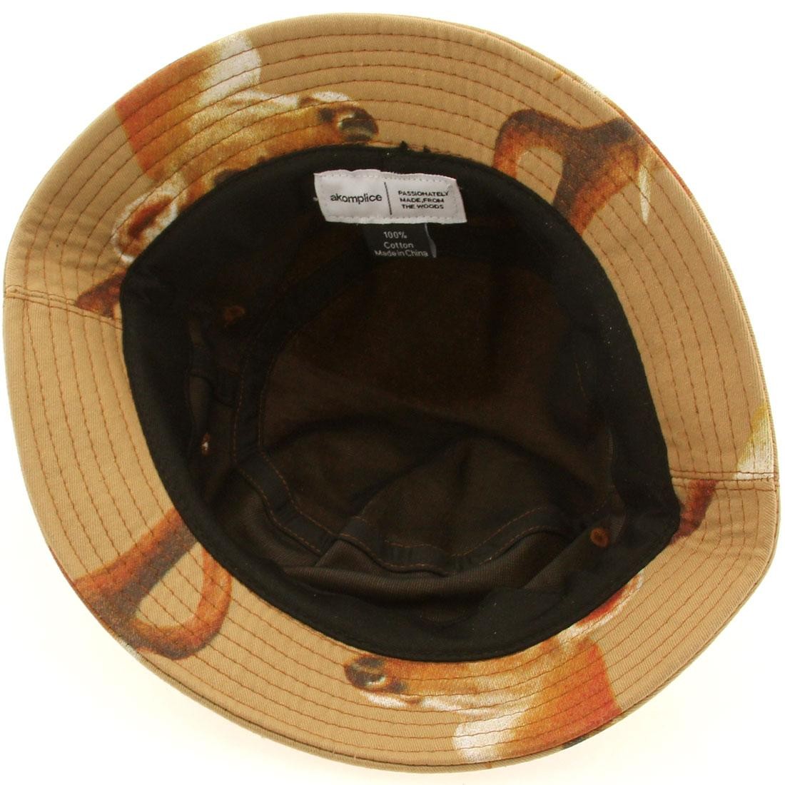 Akomplice Deer Head Bucket Hat brown