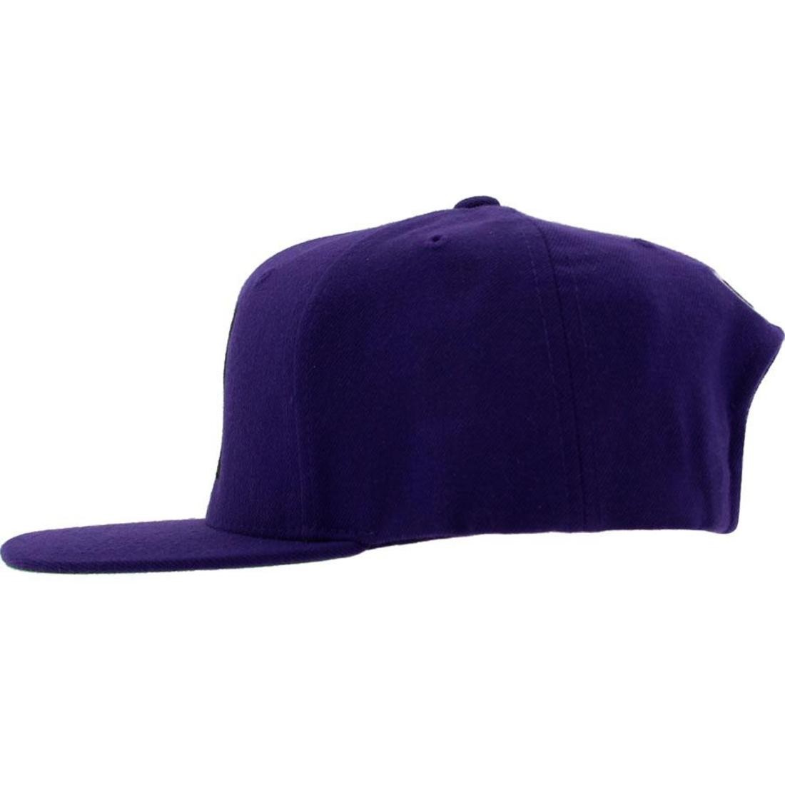BAIT Bear Snapback Cap (purple / black)