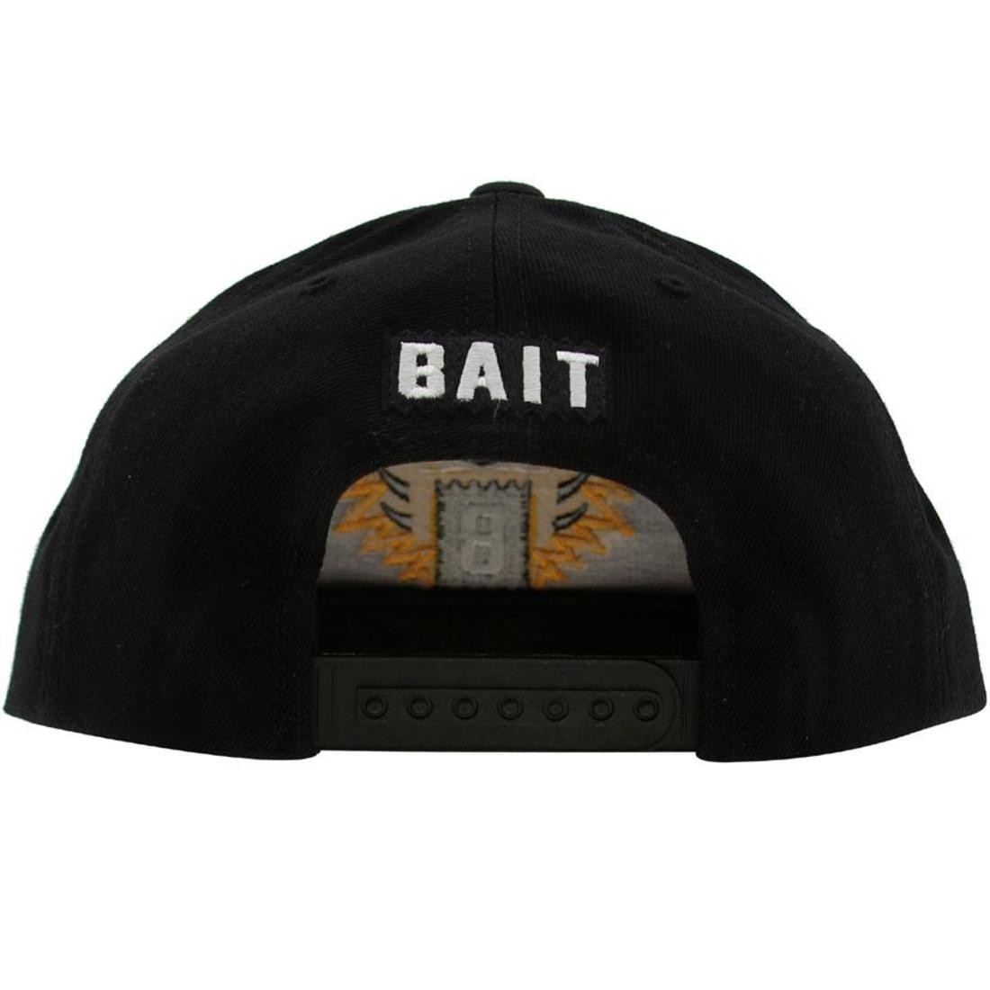BAIT Tiger Snapback Cap (black / yellow)