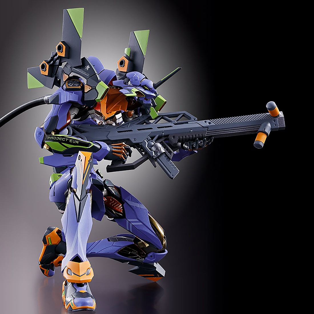 bandai metal build neon genesis evangelion eva 01 test type figure purple