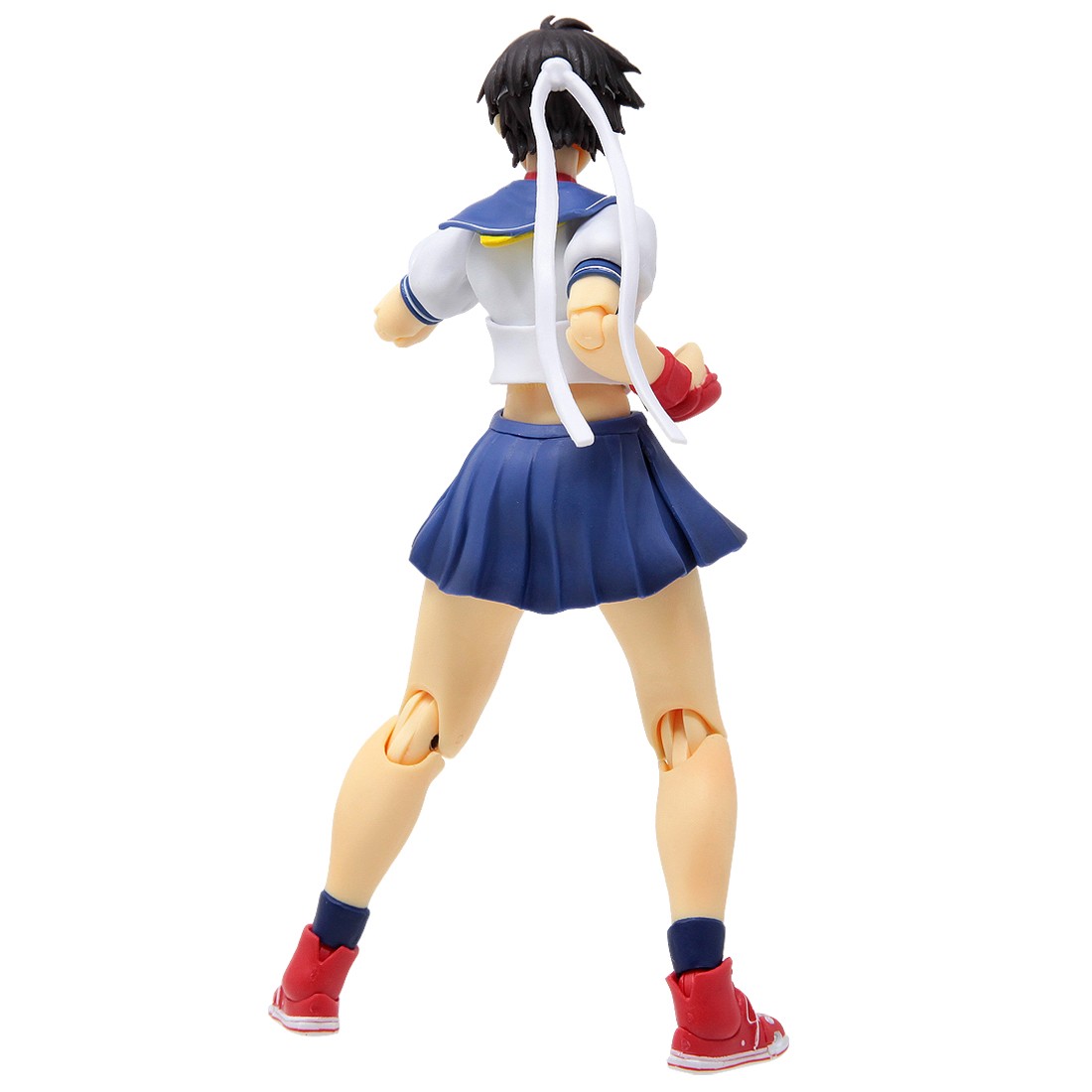 Bandai S.H.Figuarts Street Fighter Sakura Kasugano Figure blue