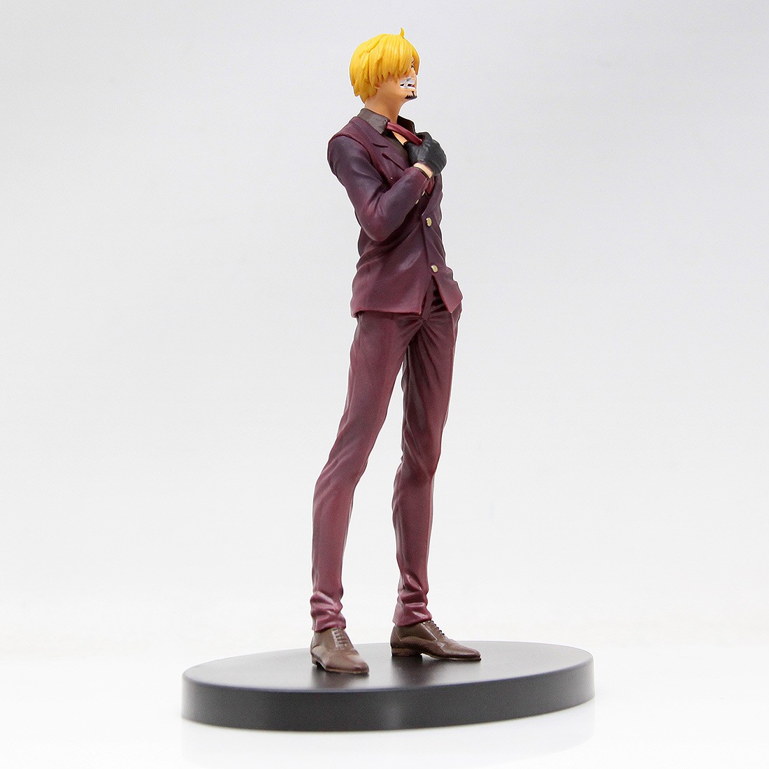 Bandai Ichibansho One Piece Anniversary Sanji Figure burgundy