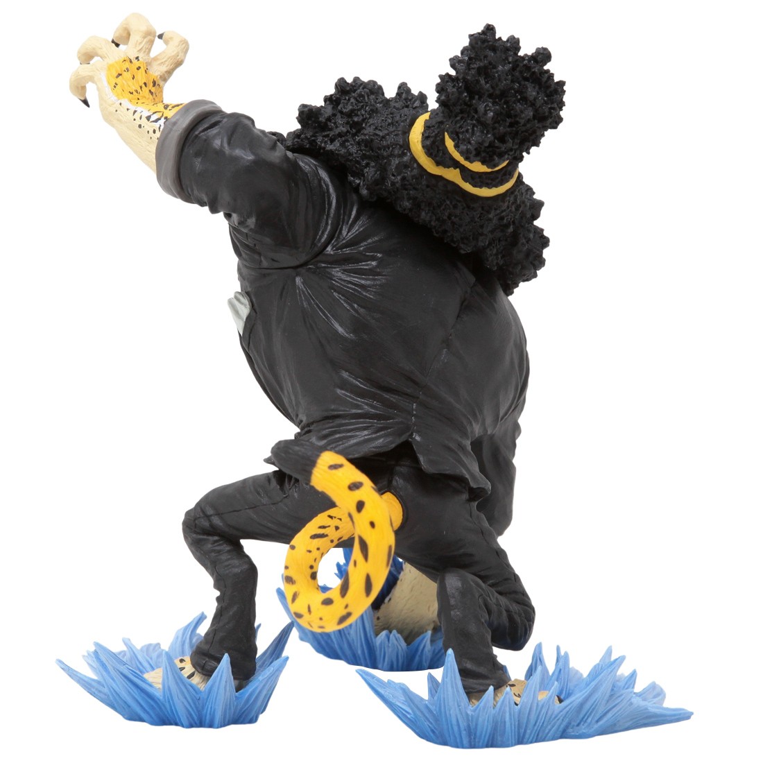 Bandai Ichibansho One Piece Rob Lucci Duel Memories Figure black