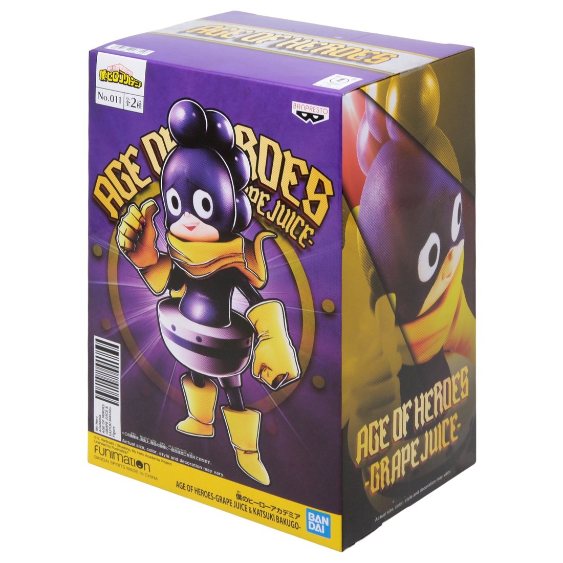 Banpresto My Hero Academia Age Of Heroes Grape Juice Minoru Mineta ...