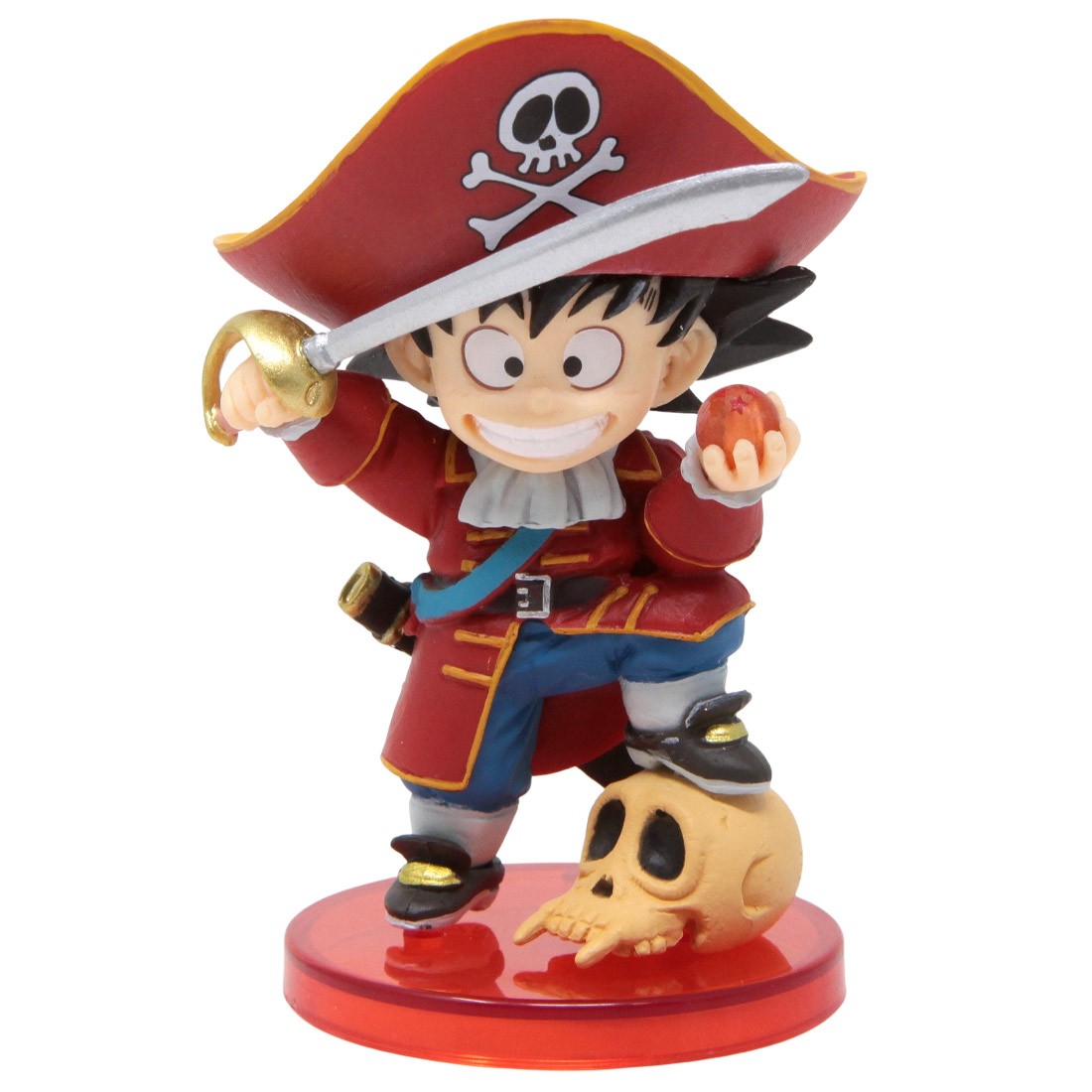 Banpresto Dragon Ball World Collectable Figure Treasure Rally Vol. 3 - 1 Son Goku red