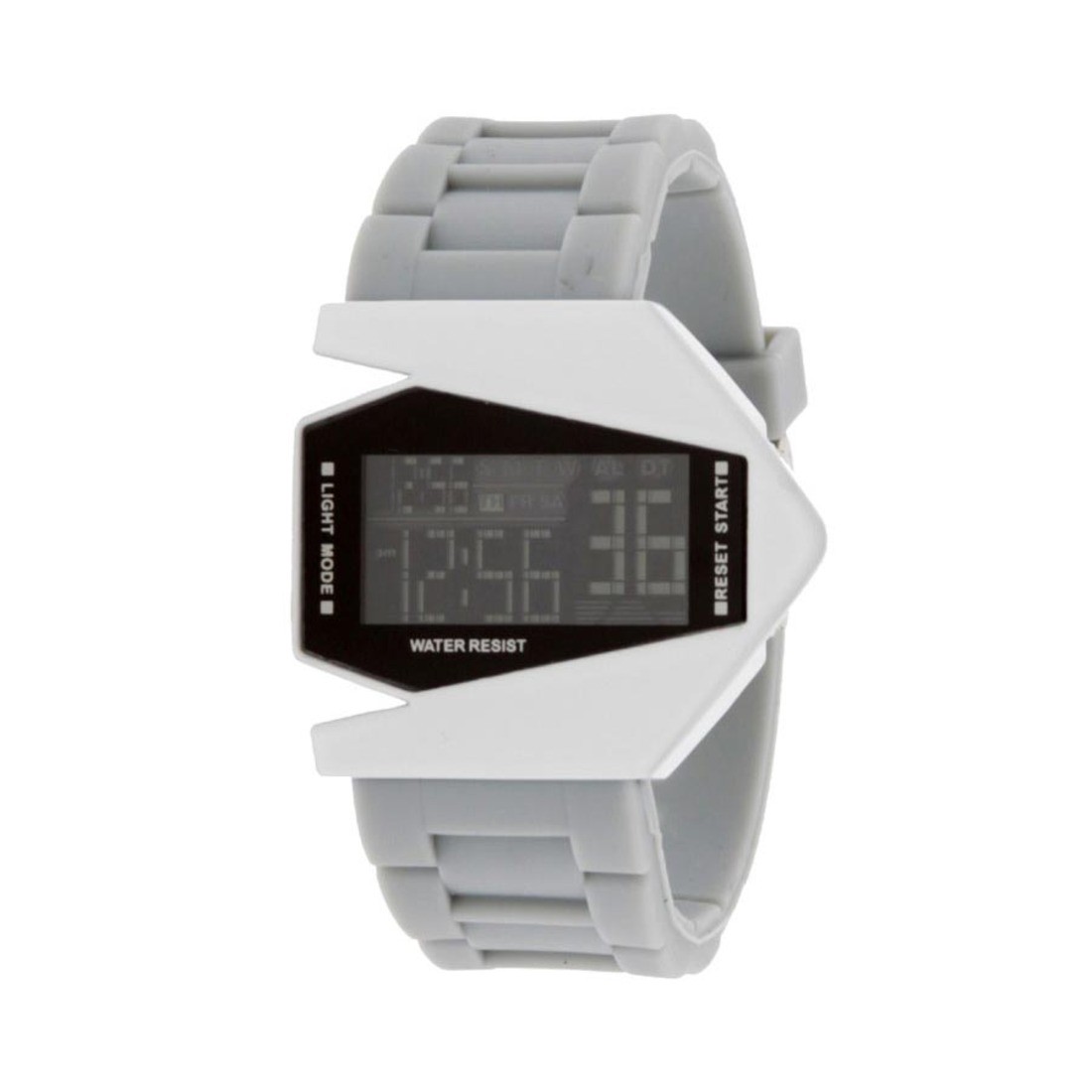 Dumb Watch grey digital LED light