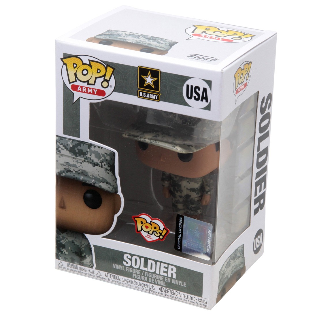 Funko POP Military U.S. Army - Male Soldier Combat Uniform camo