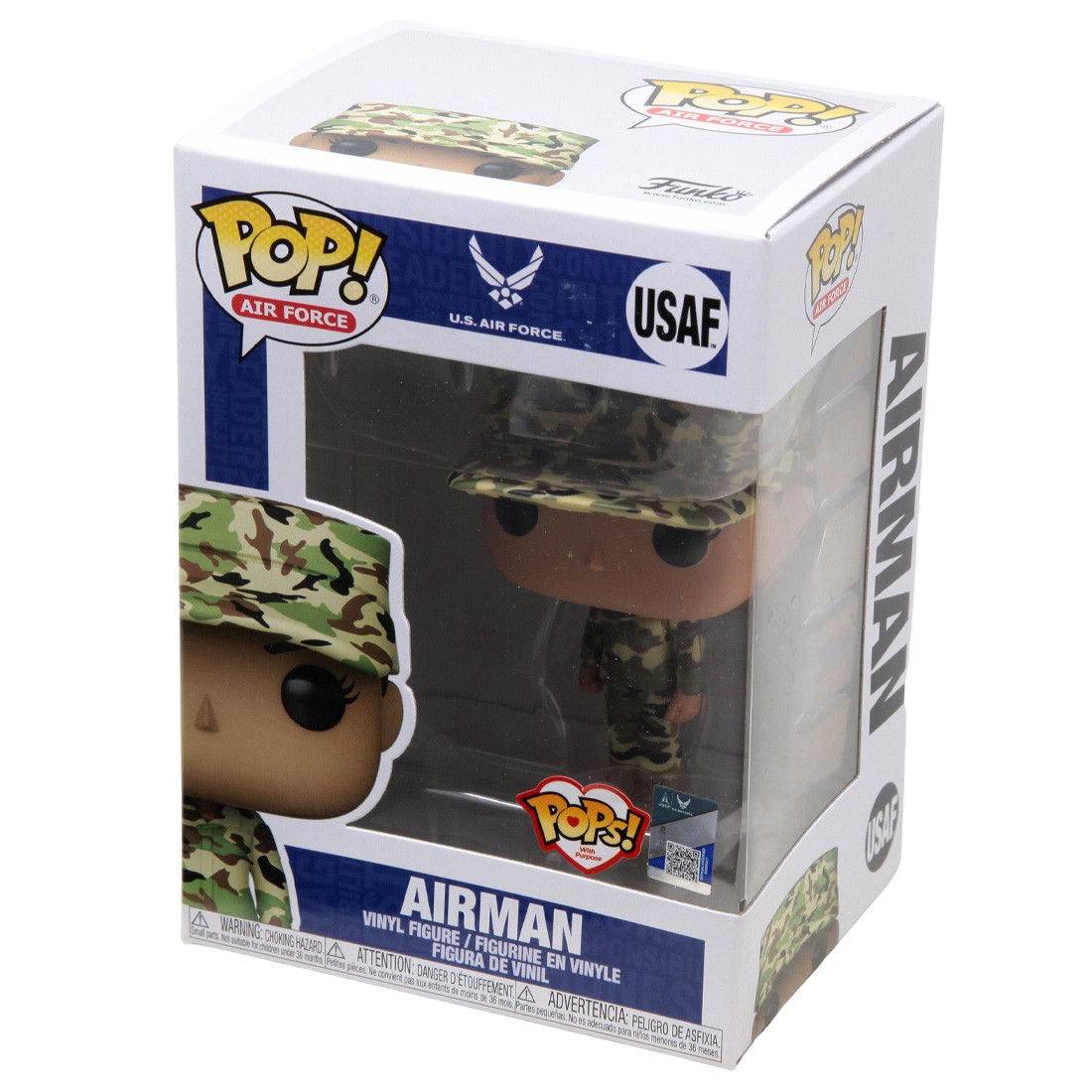 Funko POP Military U.S. Air Force - Female Airman Combat Uniform camo