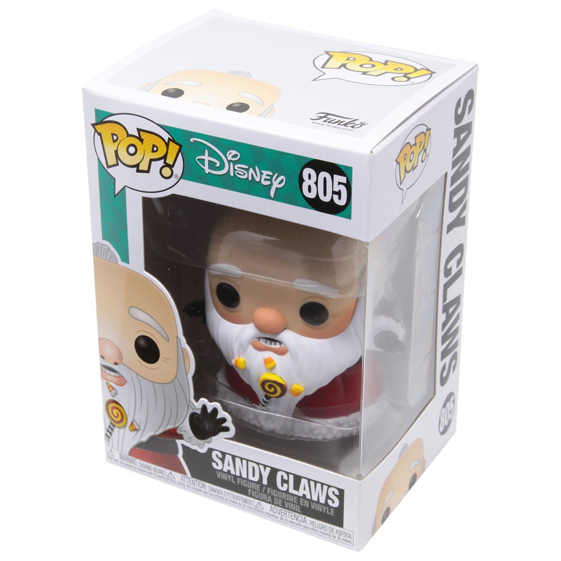 Funko POP Disney Nightmare Before Christmas Sandy Claws white